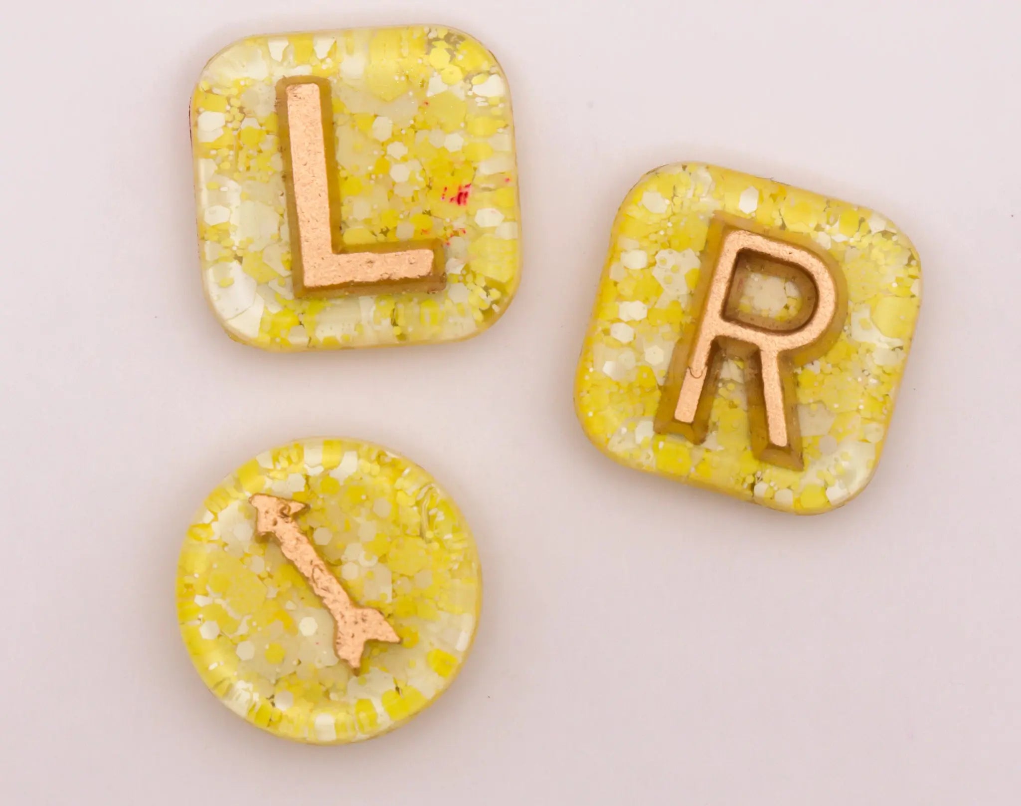 X-Ray Marker set, gold letters with arrow – Remarkable Markers