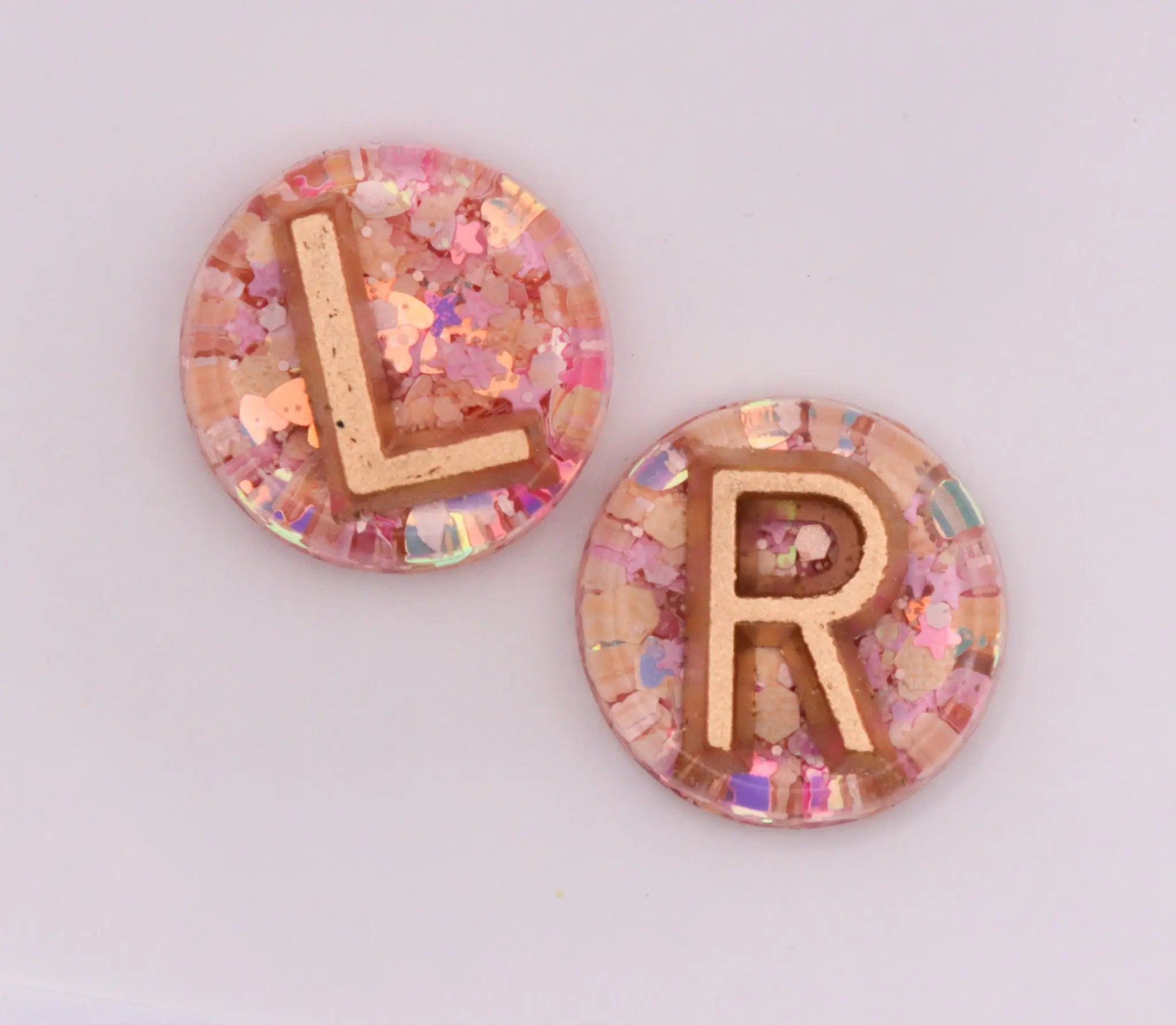 1.8cm circle X-Ray Markers Peach Perfect - Remarkable Markers